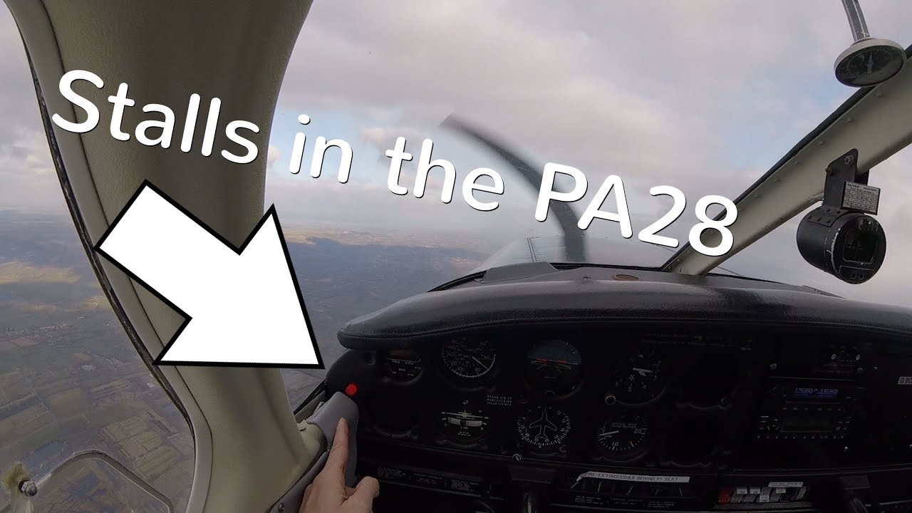 UK PPL | Slow Flight | Stalls | PA28 - YouTube