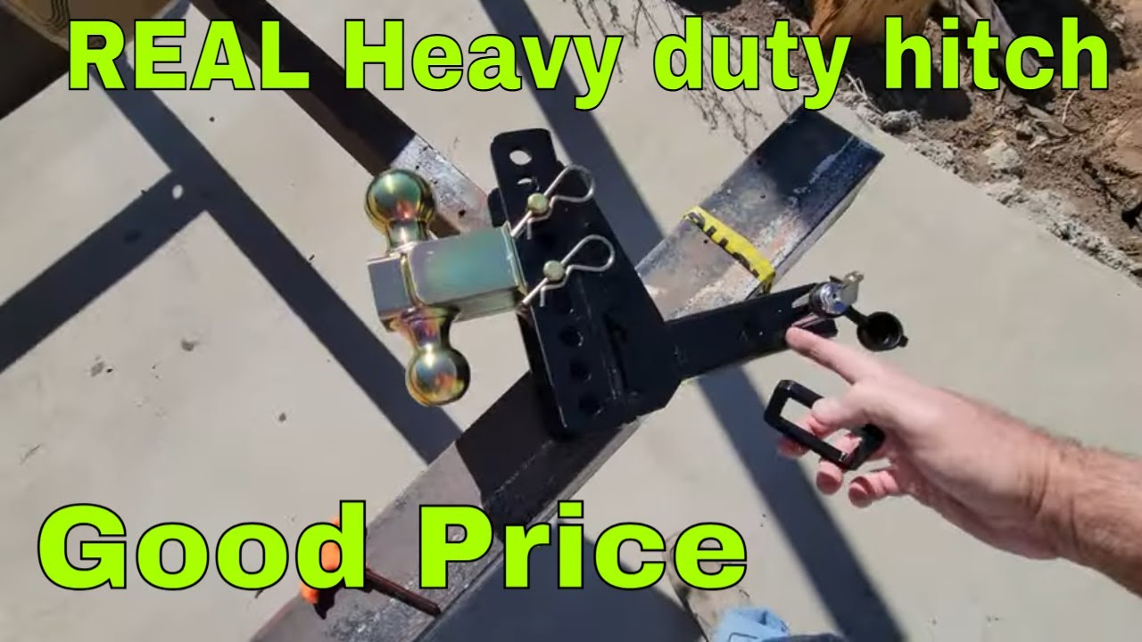 PS Auto Adjustable Drawbar Trailer Hitch for HEAVY DUTY Trailers ...