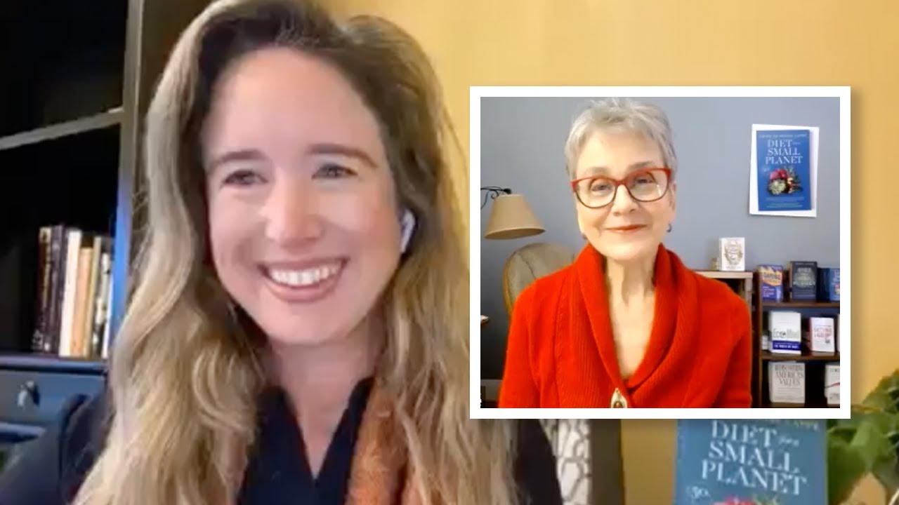 Lisa and Frances Moore Lappé Discuss Planet-Based Eating - YouTube
