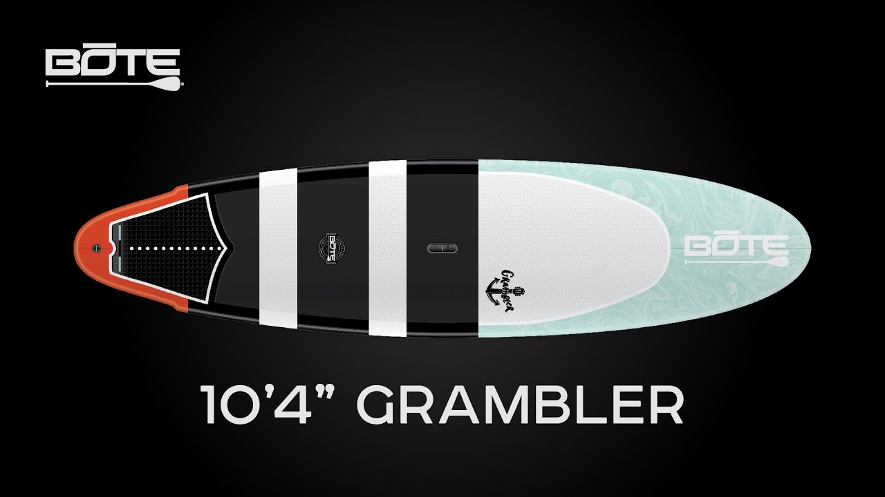 BOTE 2016 Grambler Surfing Paddle Board - YouTube
