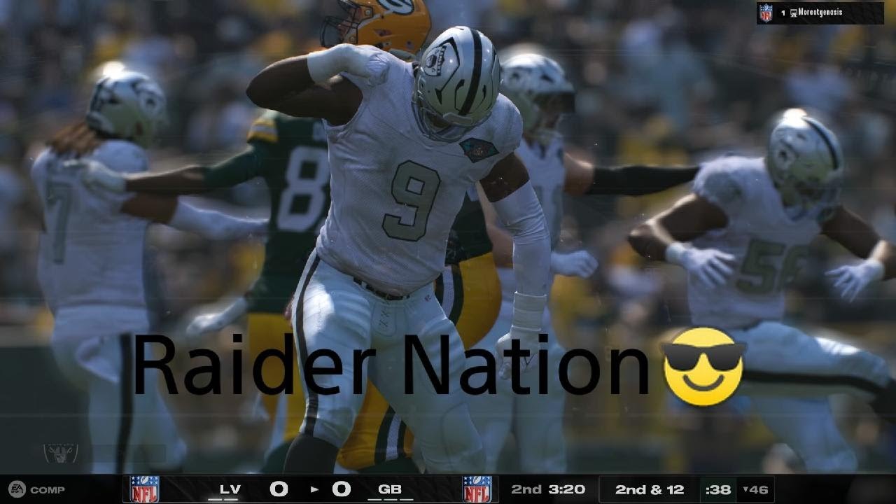 John Madden Would Be Embarrassed Of The Modern Day Raiders - YouTube