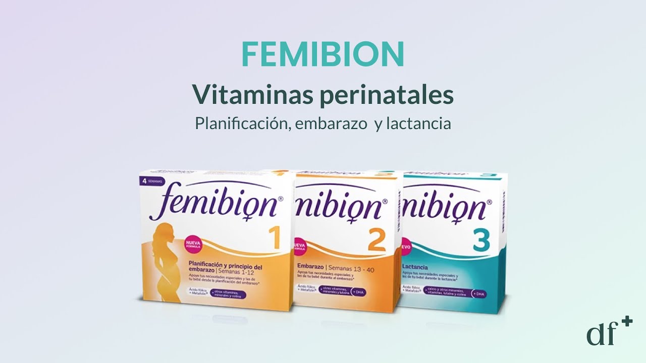 ¿Qué contiene Femibion? | Dosfarma - YouTube