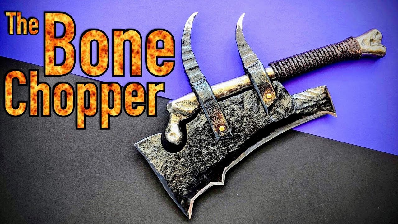 Forging “The Bone Chopper” - #ytchopperchallenge 2023 - YouTube