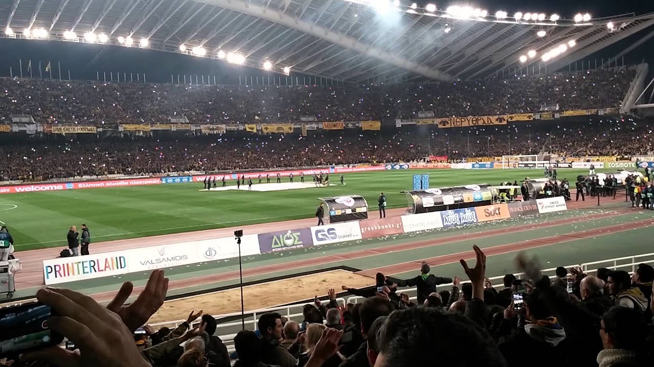 Αεκ Ολυμπιακος 0-1 κυπελλο ελλαδας 2015 - YouTube