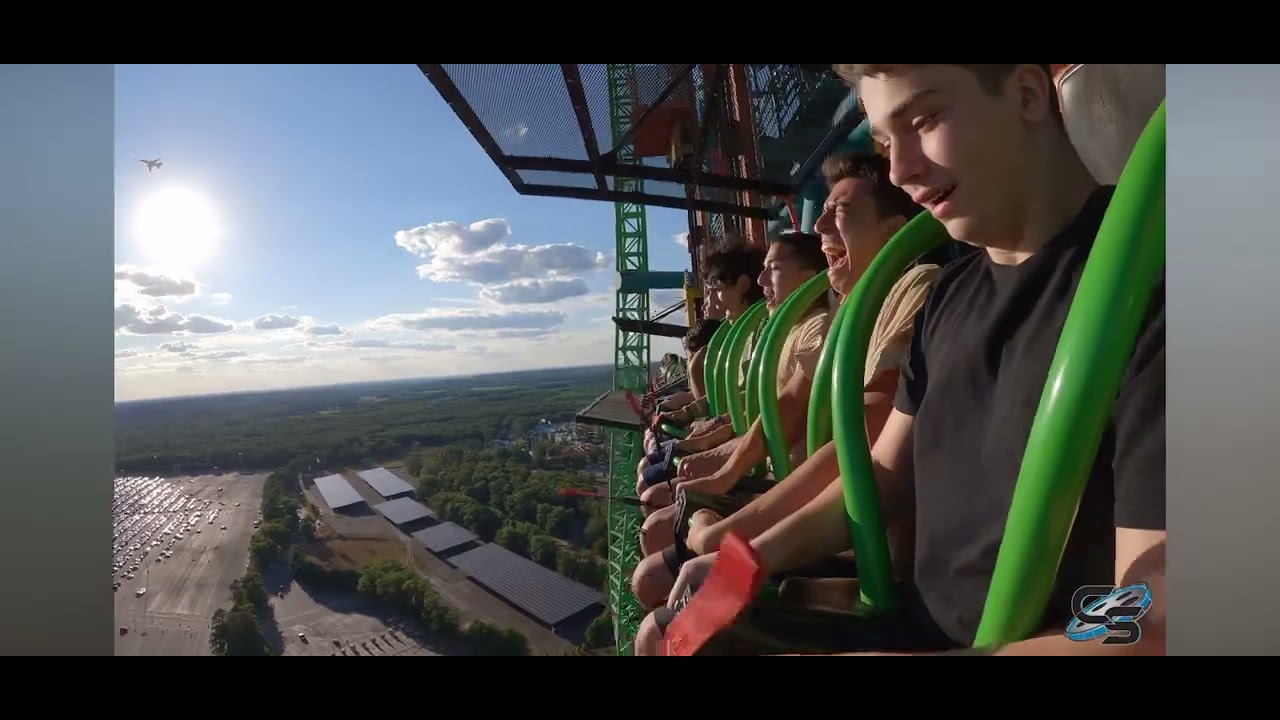 Top rides at Six Flags Great Adventure - YouTube