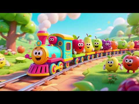 Toot Toot Fruity Train Song 🚂🍓🍌 | Kids Songs & Nursery Rhymes - YouTube