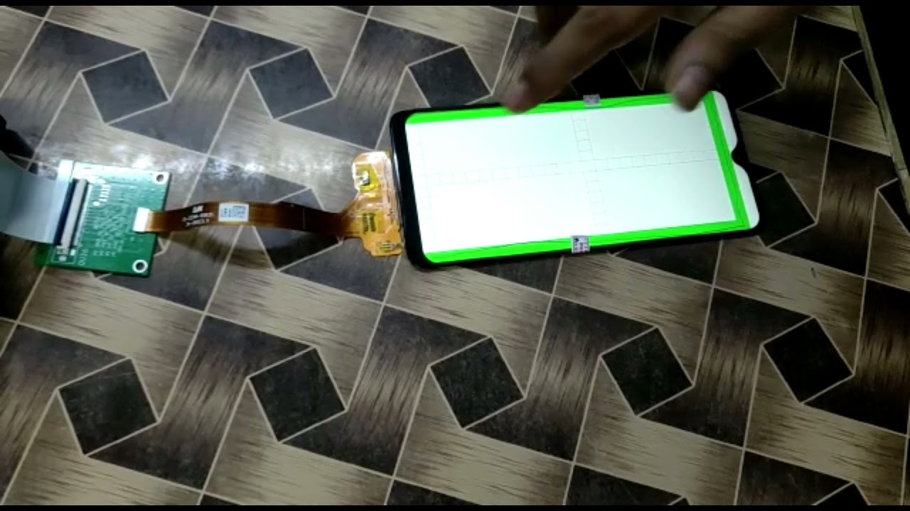 Mobile display tester in sample touch and display working - YouTube