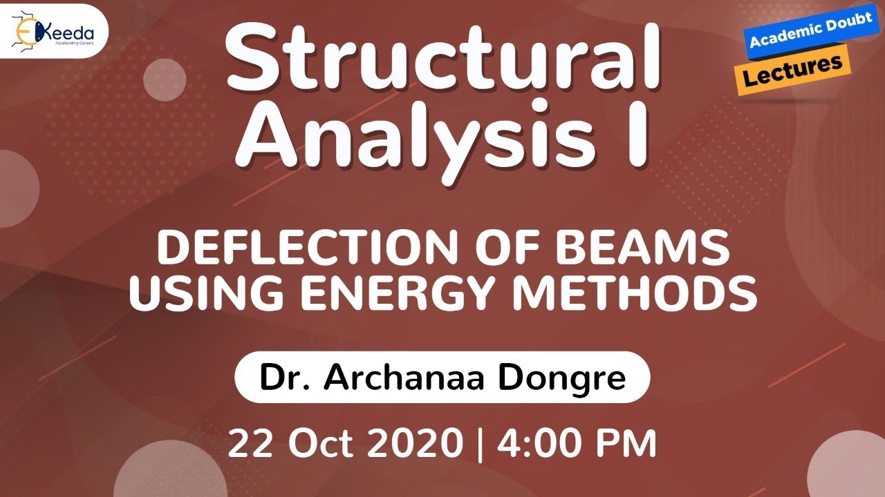 Structural Analysis I - Deflection of Beams Using Energy Methods - YouTube