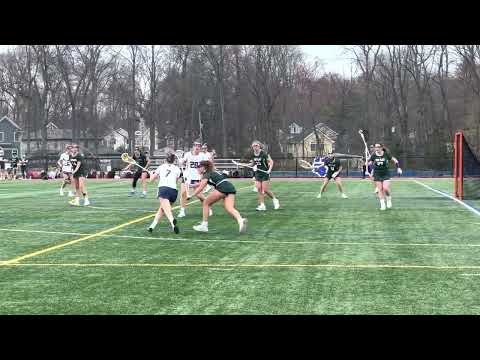 Grace Hallahan scores off feed from Ashley Kiernan for Chatham