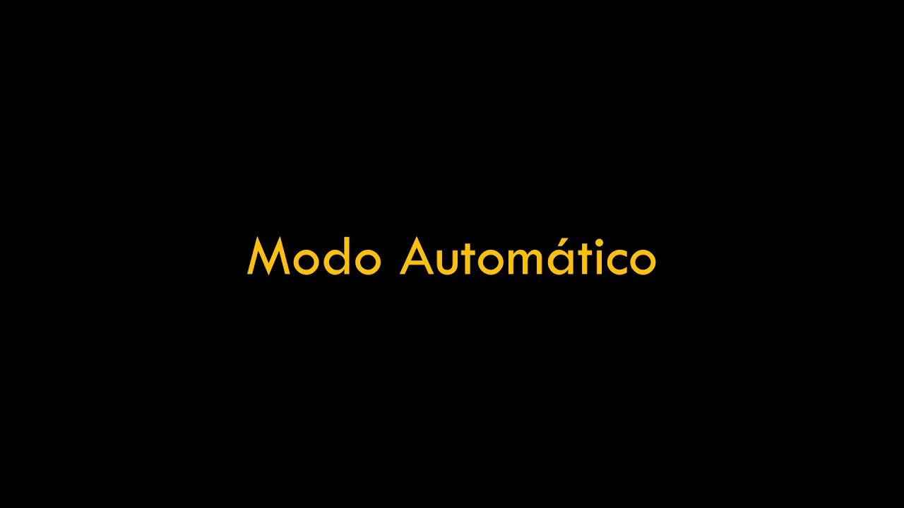 Conociendo #013 | Modo automático - YouTube