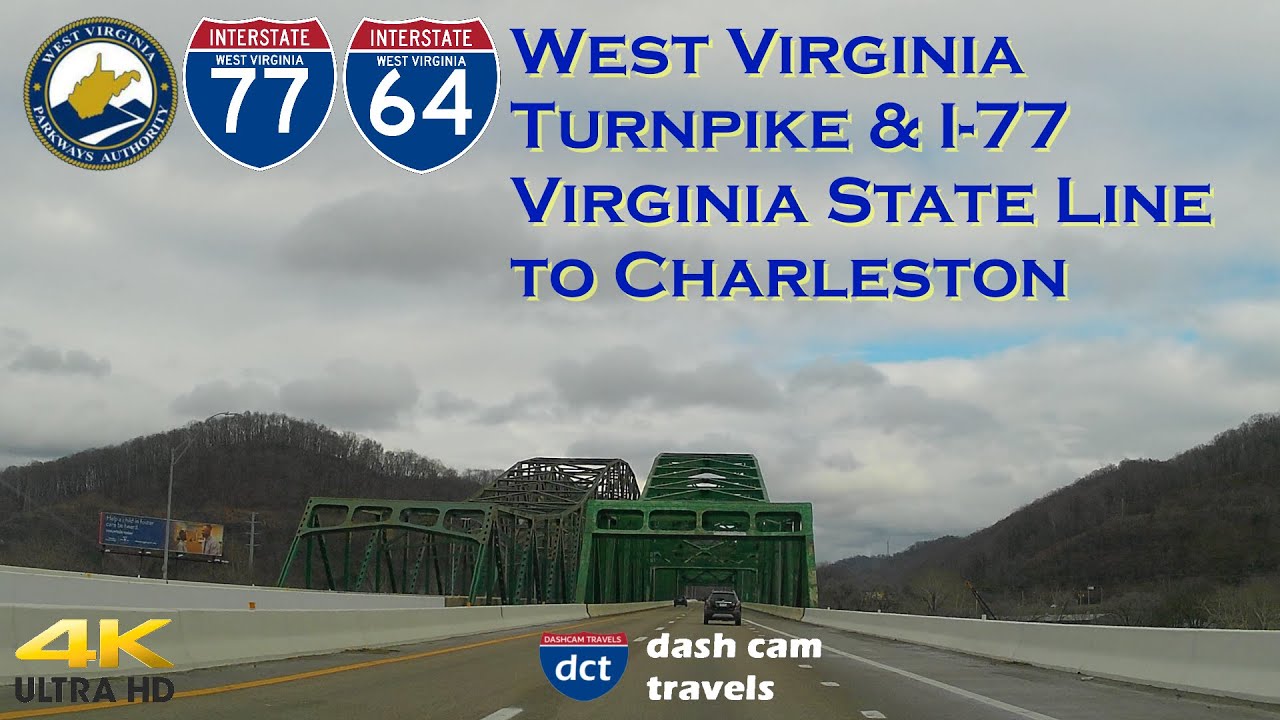 Northbound Drive on I-77 and the West Virginia Turnpike in Southern ...