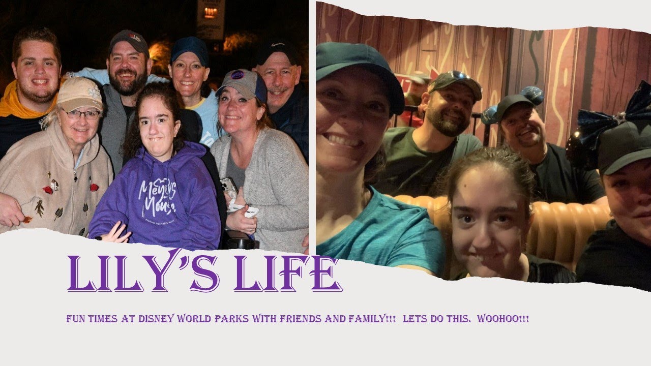 Lily spends time at the Disney World parks with friends and family. One ...