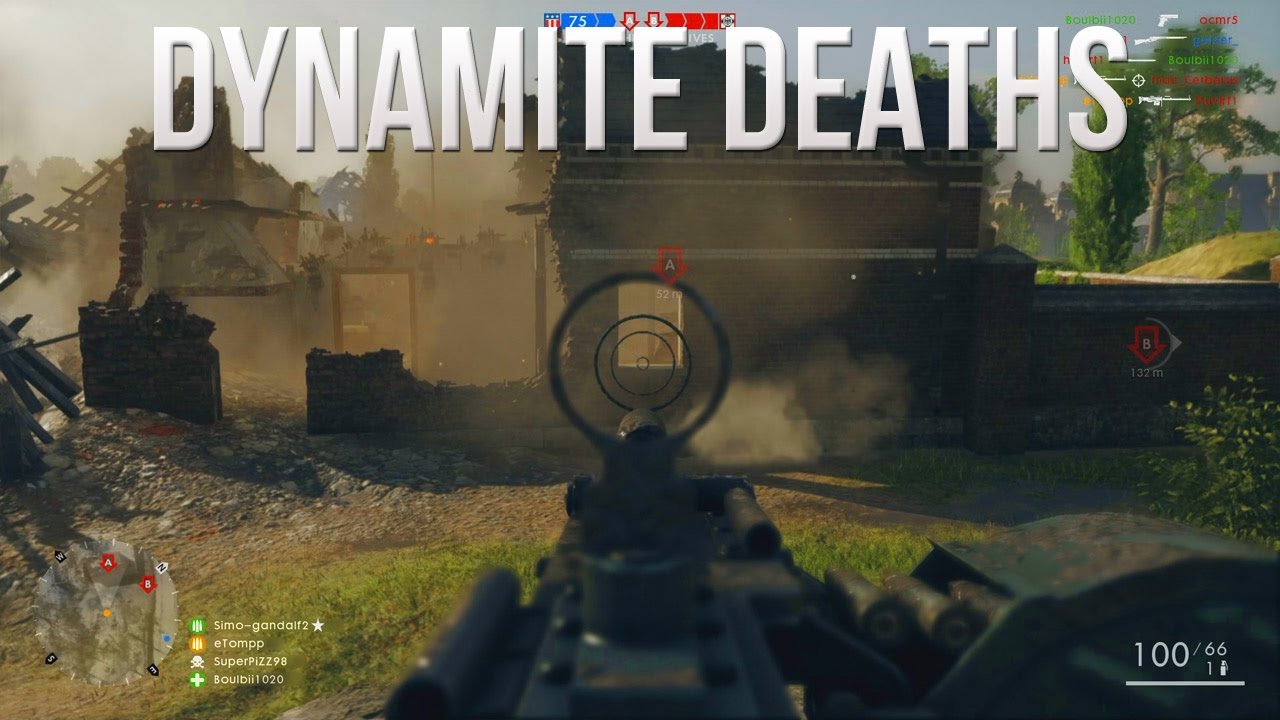 Dynamite Deaths - iTemp's Battlefield 1 Road to Max Rank Ep. 35 (PS4 ...