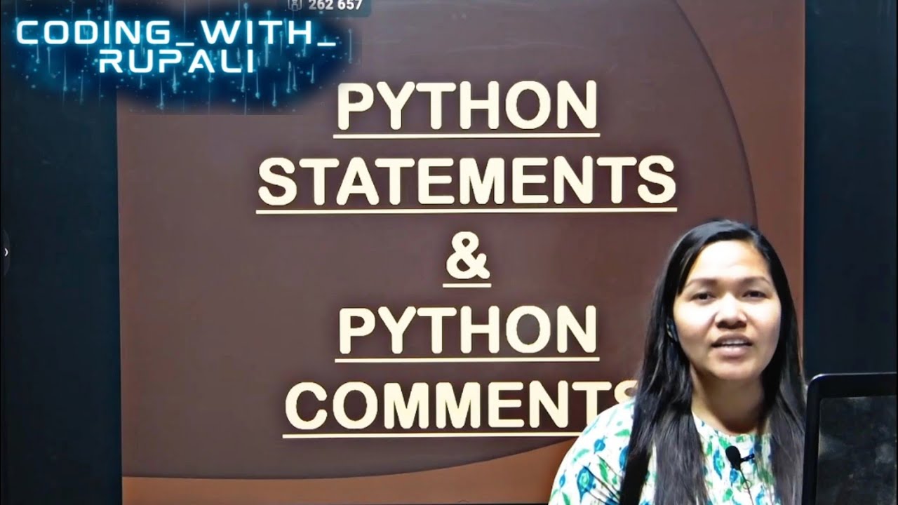 Python Statements And Python Comments💬 Ai Python Datascience