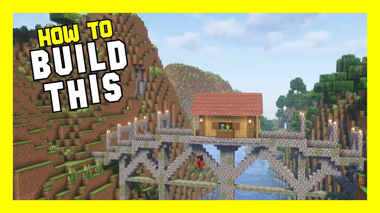Build a Stunning Minecraft Bridge Step by Step Guide - YouTube