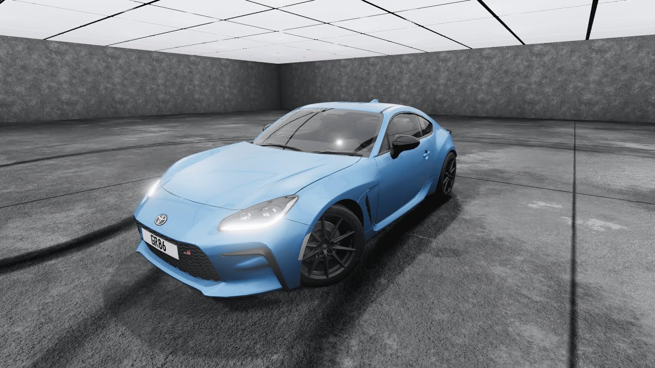 Toyota Gr86,Suburu BRZ BEamng Paid mod review - YouTube