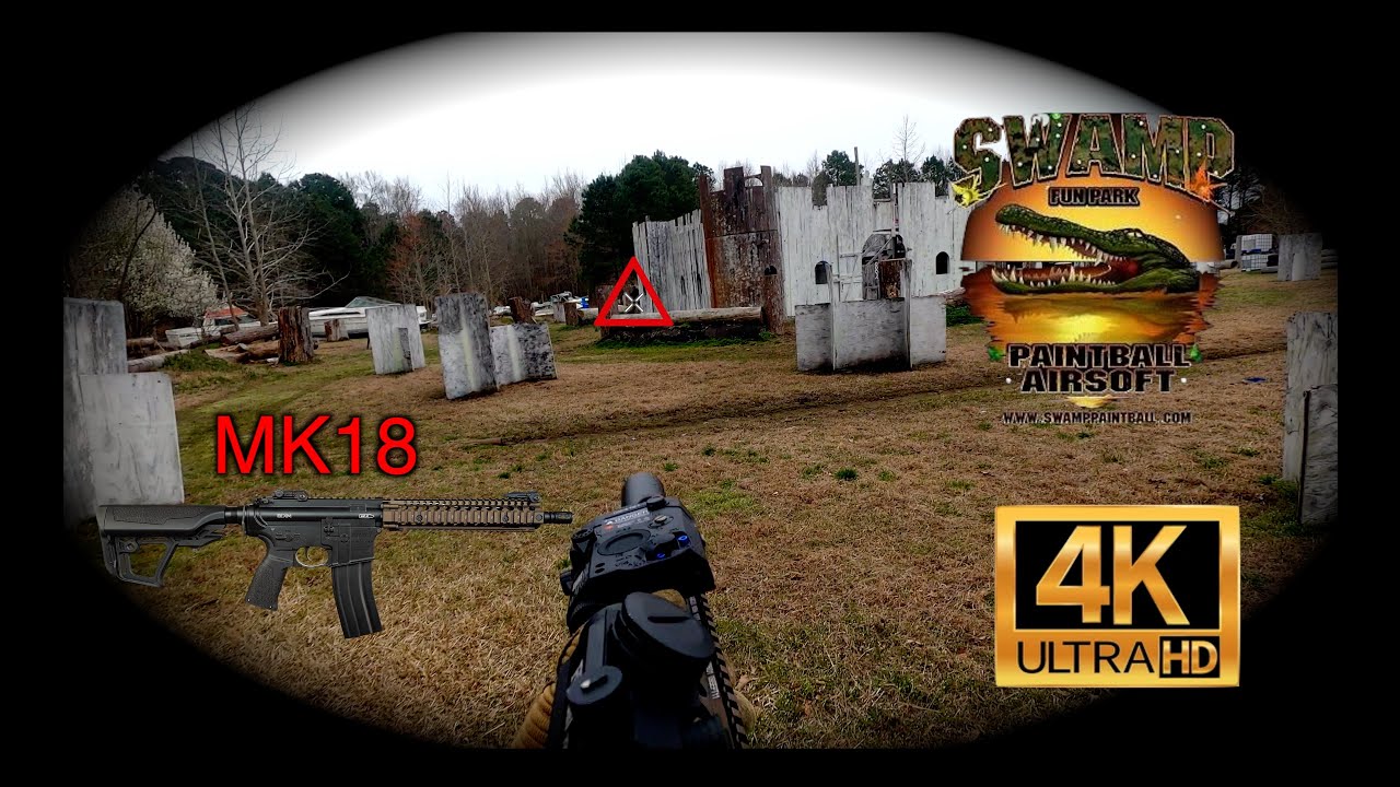 Swamp fun park #mk18 #airsoft #toys - YouTube