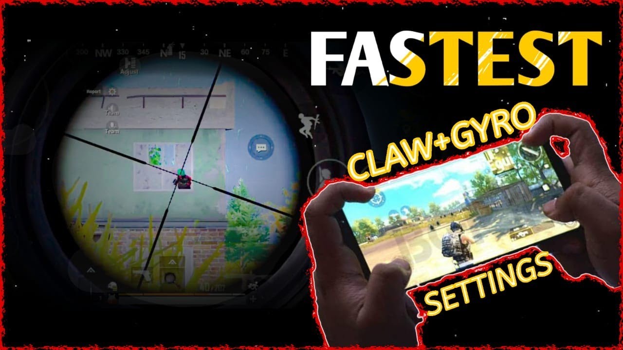 BEST 4 FINGER CLAW SETUP AND GYRO SETTINGS[2021] | FASTEST CLAW SETUP ...
