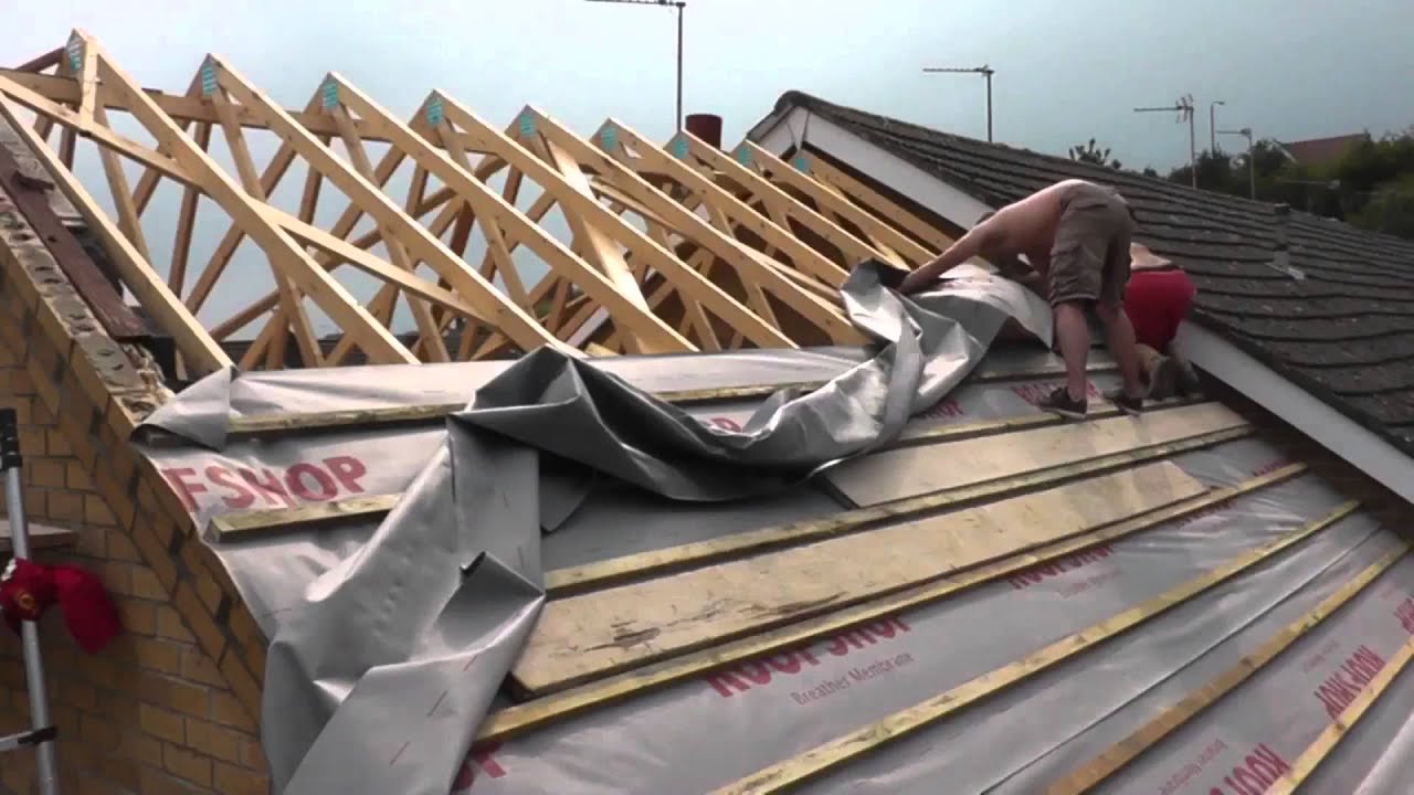 Part 24 Roof lats - YouTube