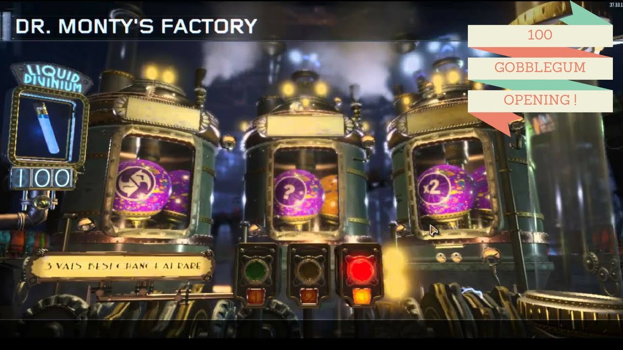 100 LIQUID DIVINIUM OPENING (Zombies BO3) - YouTube