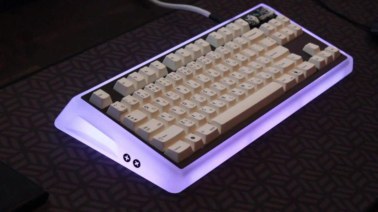 TX EO87 w/ Lubed Milky Half-Silent (Sound test) - YouTube