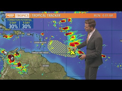 Monday Morning Tropical Update: Watching a tropical wave in the Atlantic