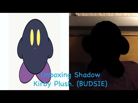 Unboxing Shadow Kirby Plush. (BUDSIE)