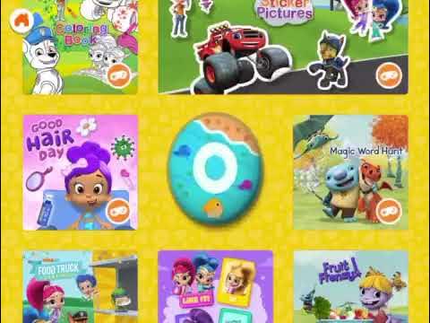 Nick Jr App Letters - YouTube