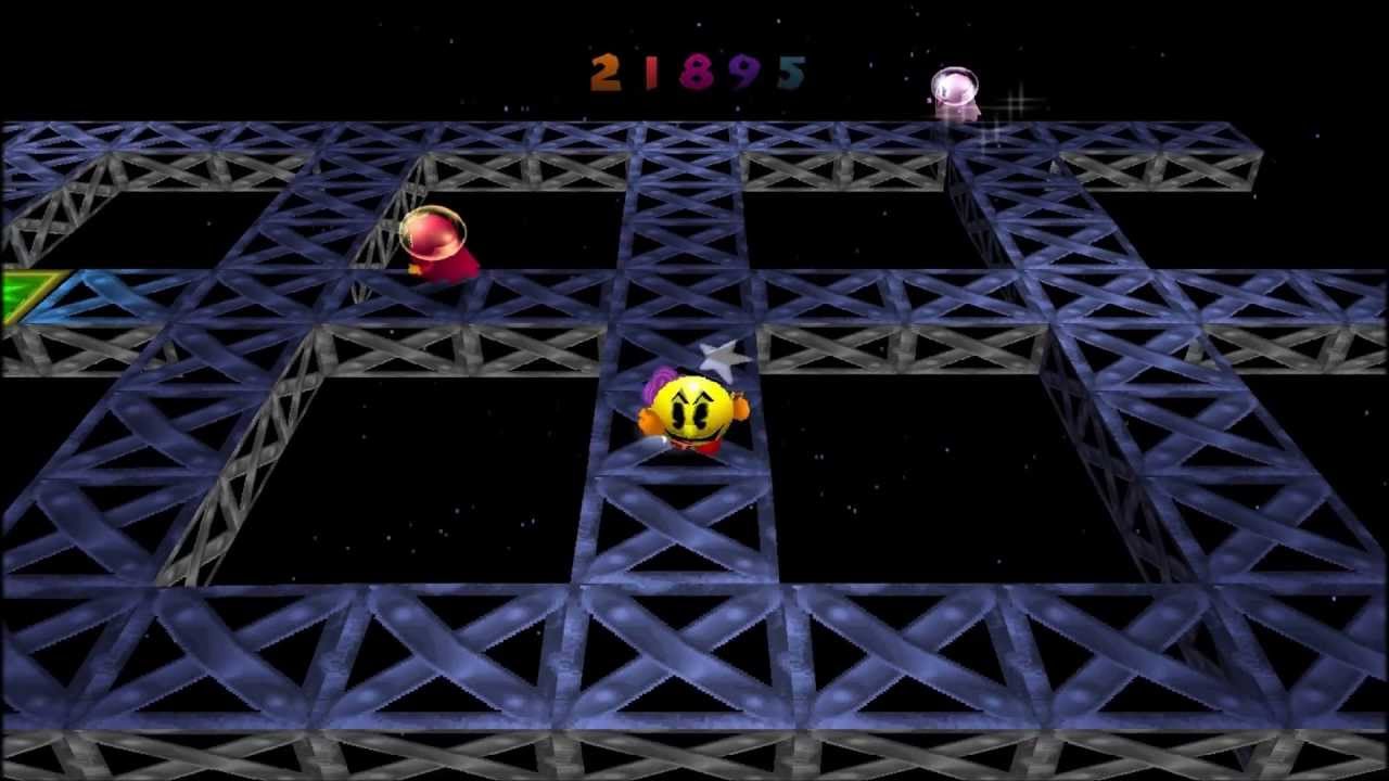 PSX Pac Man World Level 9 - YouTube