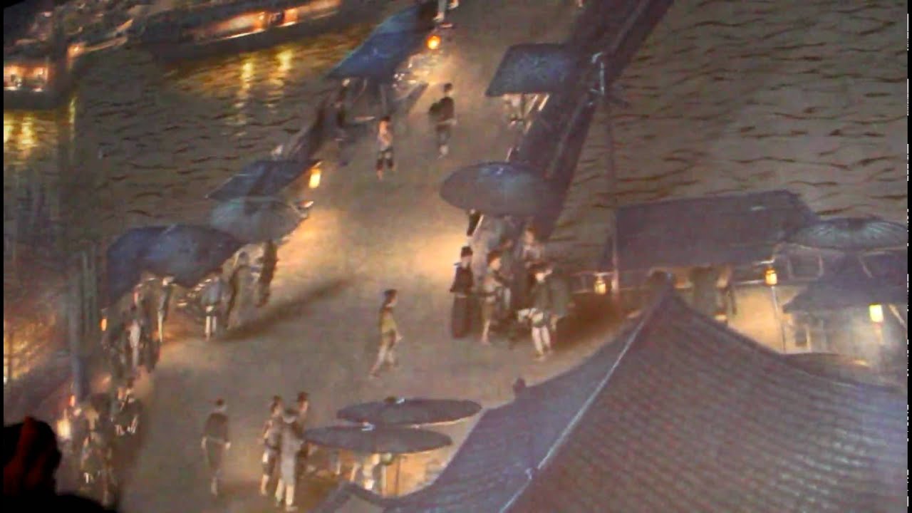 Riverside Scene at Qingming Festival 清明上河圖 at Shanghai Expo 2010 - YouTube