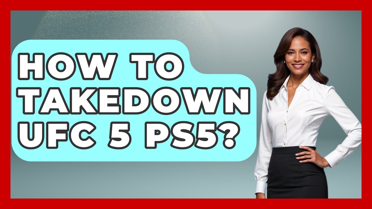 How To Takedown UFC 5 PS5? - Knock Out Reels - YouTube