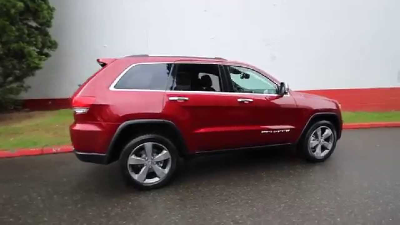 2015 Jeep Grand Cherokee Limited | Cherry Red | FC645467 | Redmond ...