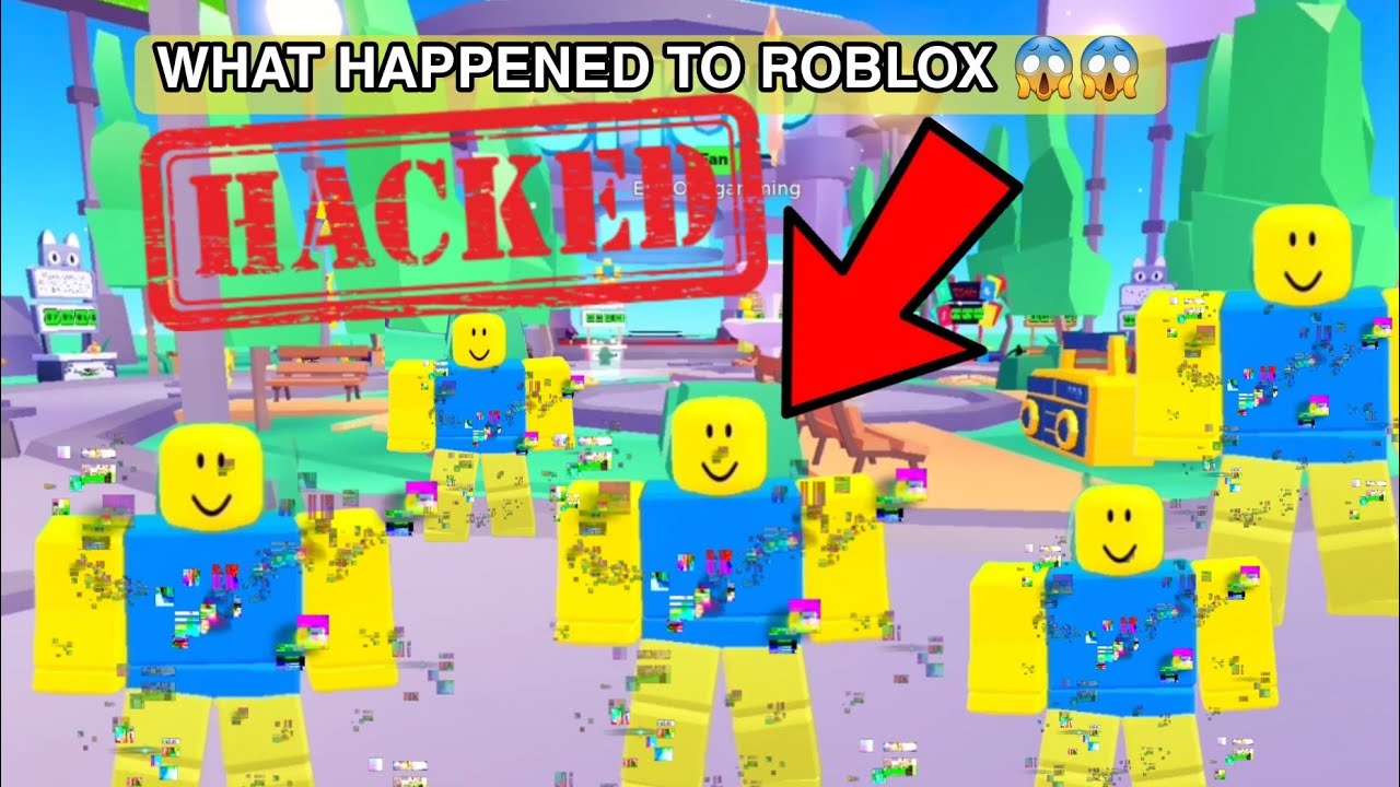 ROBLOX NOOB GLITCH NEW 😱😱 WHAT HAPPEN TO ROBLOX - YouTube