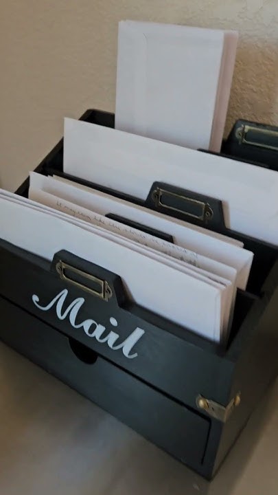Best Mail Organizer 📬 | Declutter Your Space with This Amazon Find! - YouTube