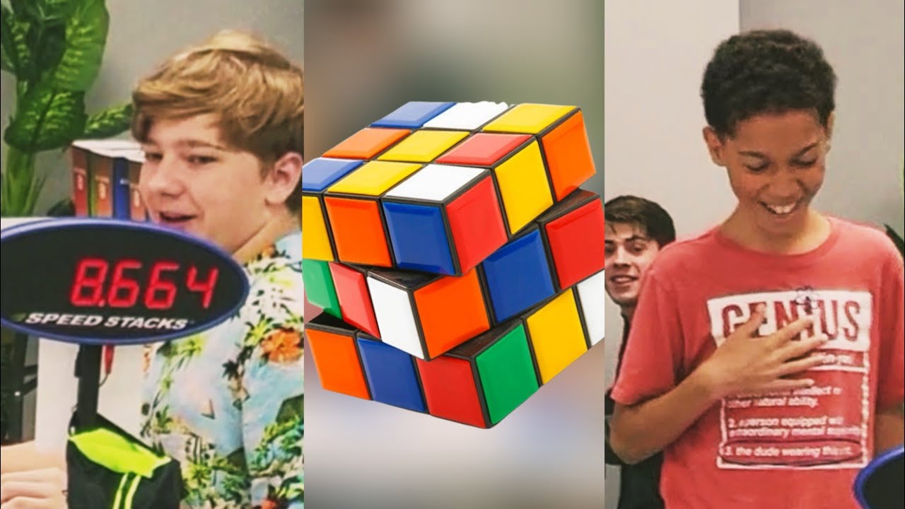 Our First Ever CUBING COMP! - YouTube
