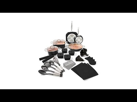 Simply Ming You Get It All 40piece Mega Cook Set - YouTube