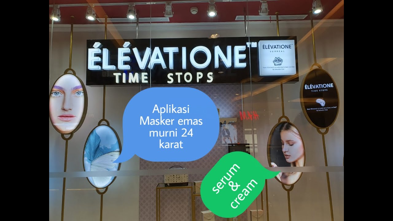 Step by step aplikasi Masker Gold 24 karat, plus serum & cream ...