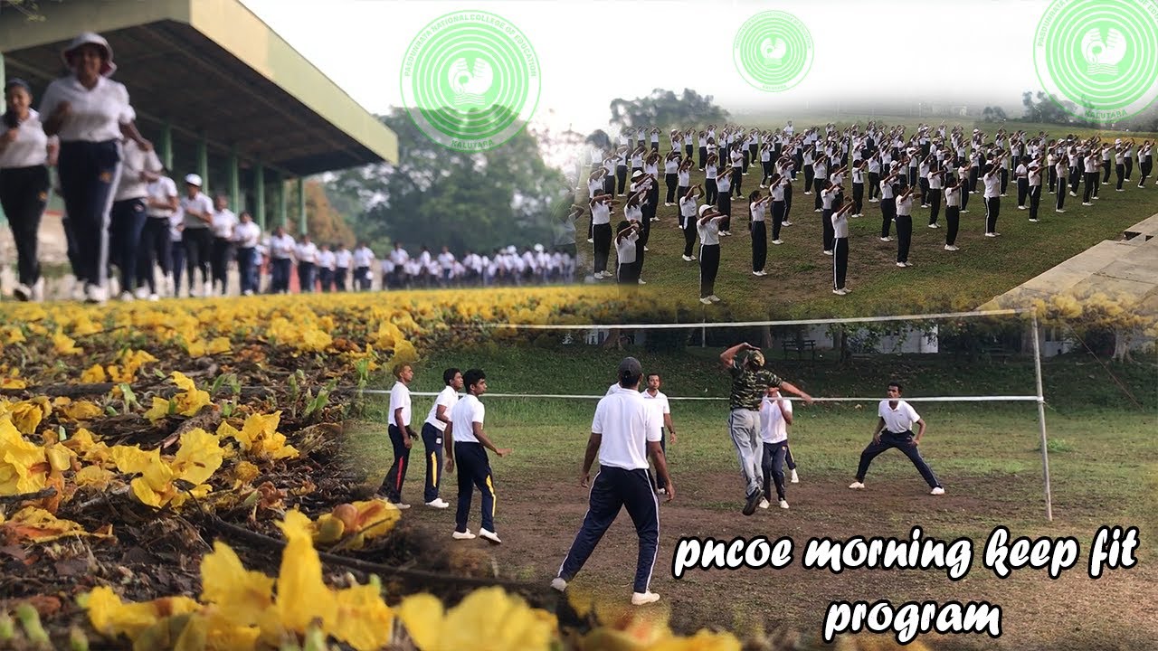 PNCOE Morning Keep Fit Program (33rd batch) - YouTube