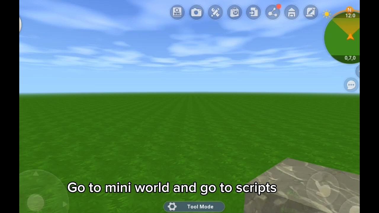 How to make pixel art In Mini world tutorial - YouTube