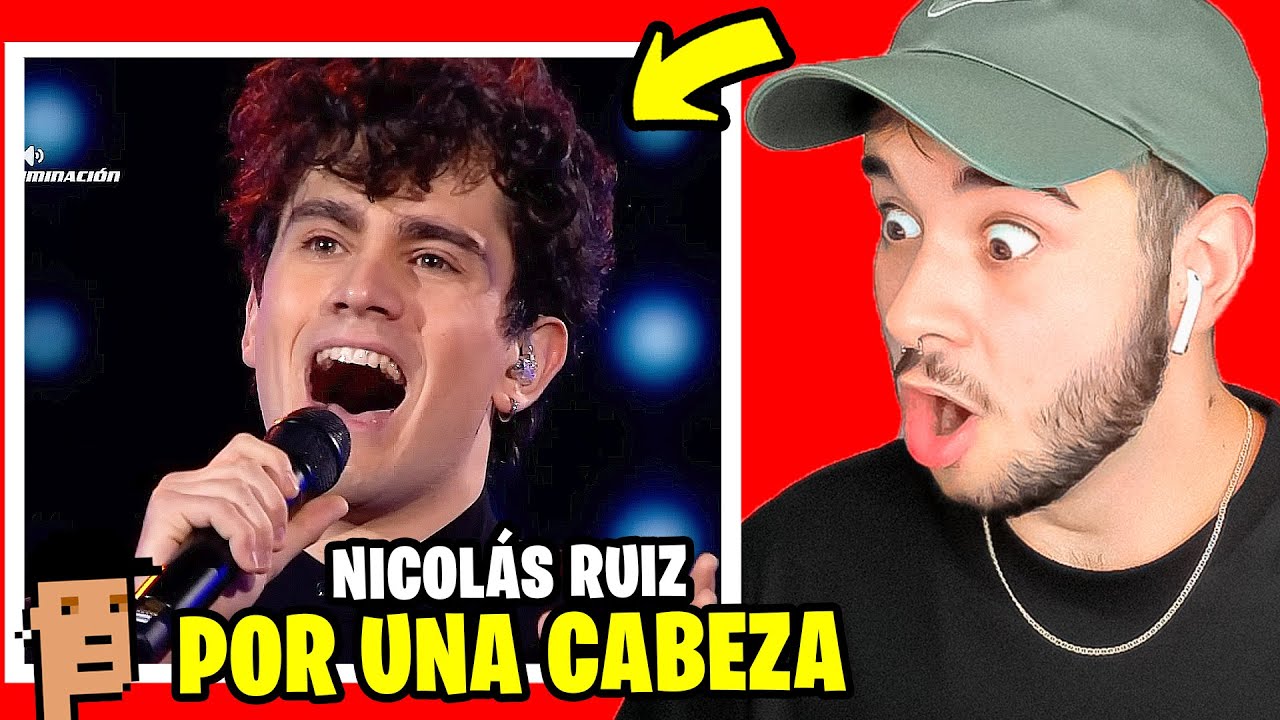 REACCIÓN a NICOLÁS RUIZ - POR UNA CABEZA en THE VOICE CHILE *KNOCKOUT ...