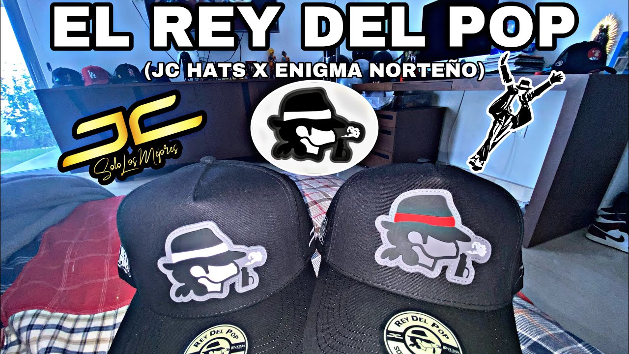 POR FIN REVISAMOS LA GORRA DEL REY DEL POP DE JC HATS CON ENIGMA ...
