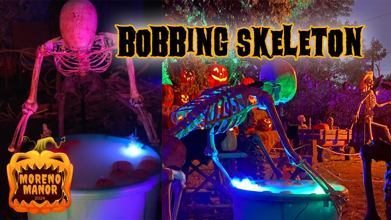 Bobbing Skeleton Animatronic - YouTube