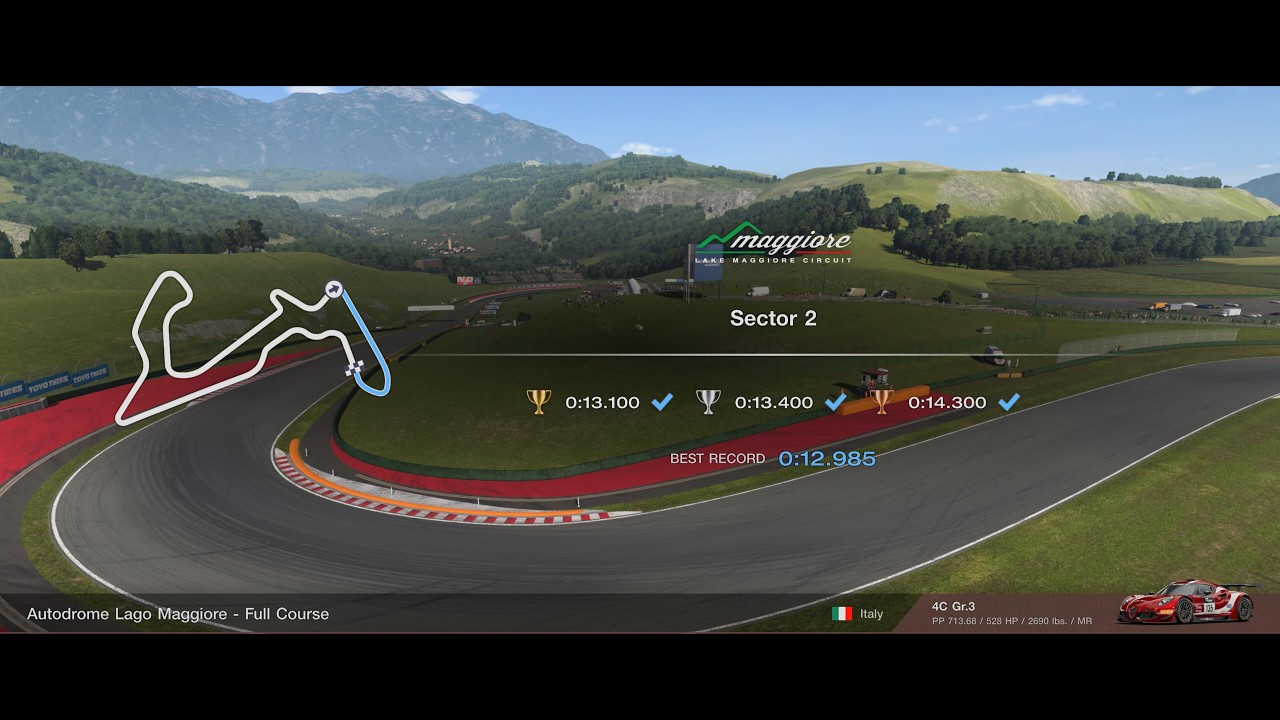 GT7 - Sector 2 - Autodrome Lago Maggiore - Circuit Experience - Alfa ...
