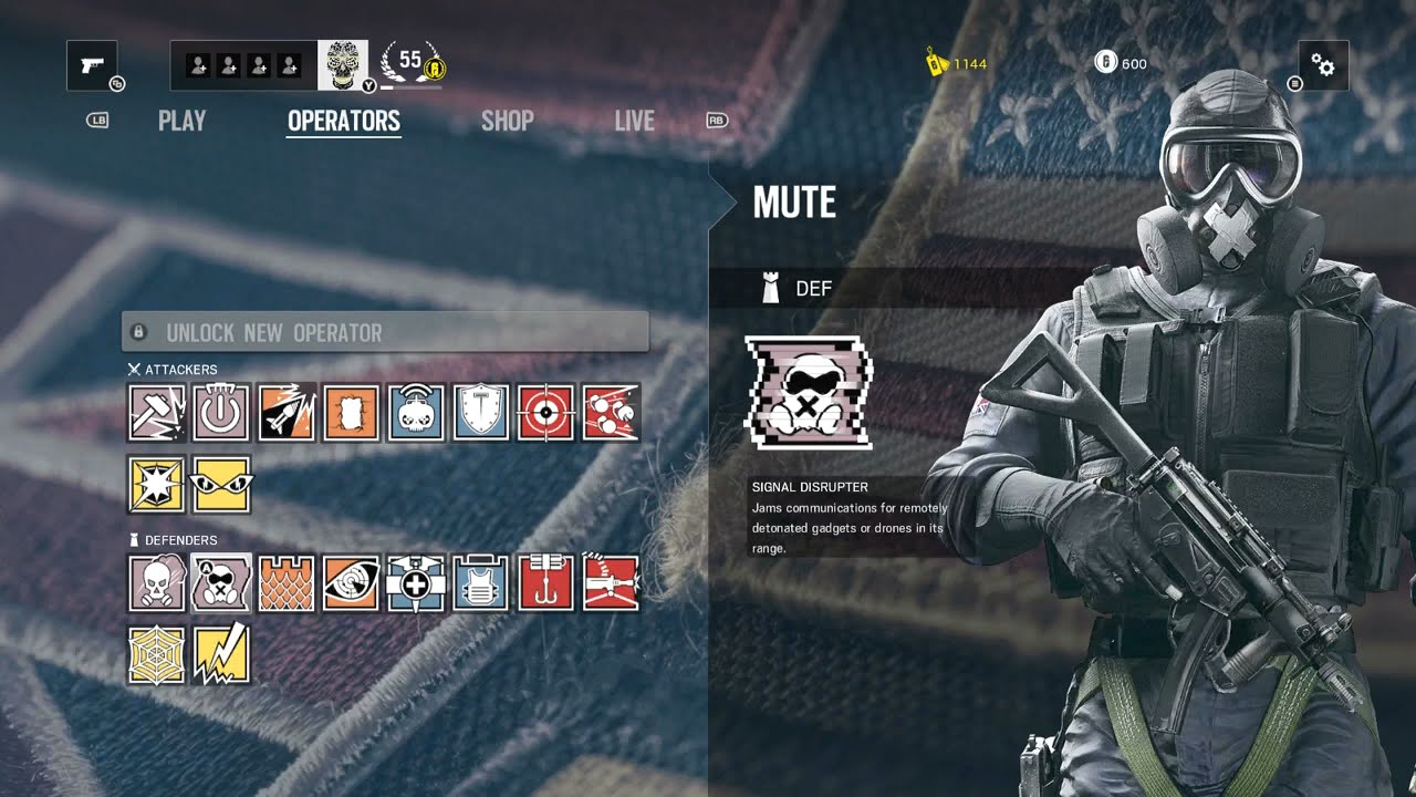 Rainbow Six: Siege Operators Bio's - Operator: Mark R. "MUTE" Chandar ...