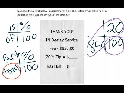 How to use proportions to solve percent problems. - YouTube