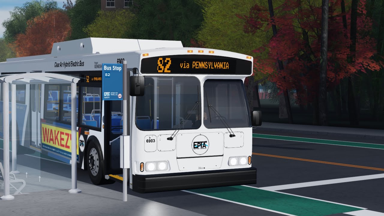 Roblox EPTA| 2006 Orion VII OG Hev #6903 82 Bus to Spring Creek-Golden ...