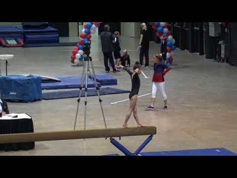 2017 USAG Level 4 Beam Routine | Florida State Championship | Bella Lim