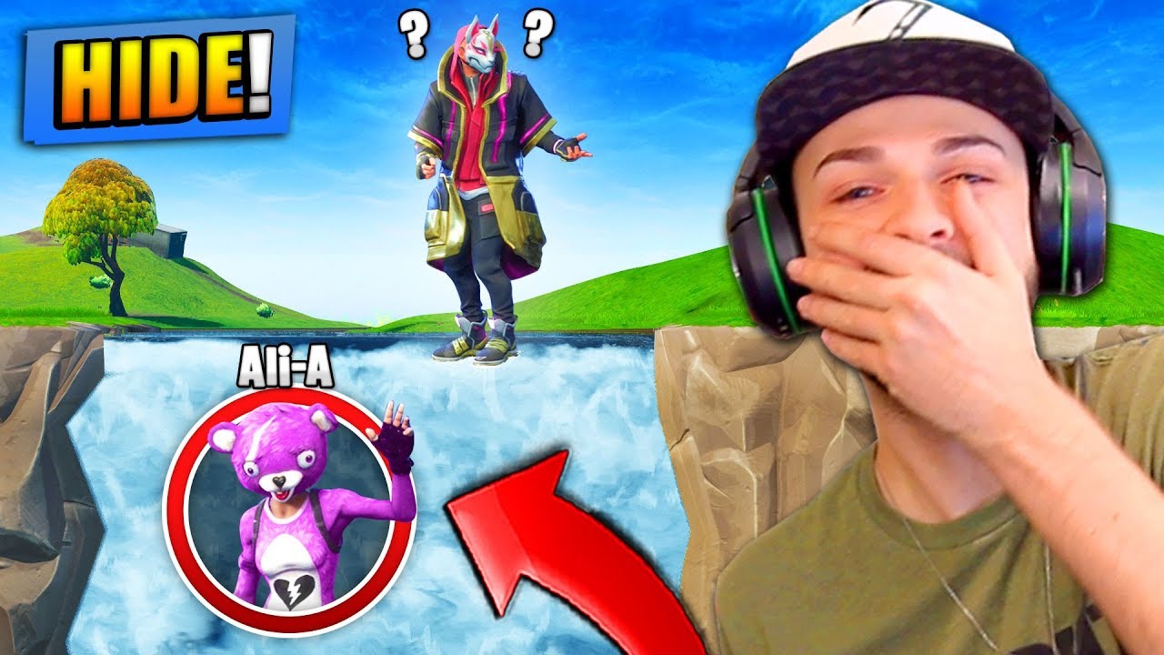 THE *BEST* HIDING SPOT in Fortnite: Battle Royale! - YouTube