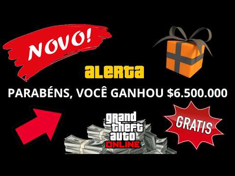 🎁 Rockstar Liberou $ 6.5 Milhões! Veja Como Resgatar no GTA Online | SOLO