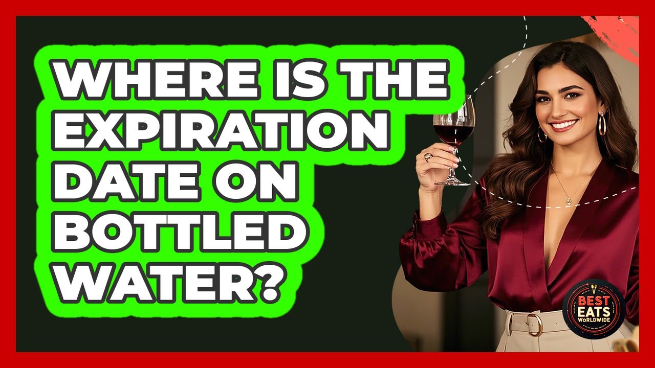 Where Is The Expiration Date On Bottled Water? - YouTube